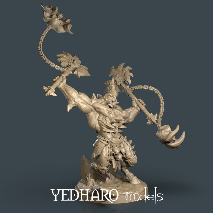 3D Printable Knight of Hell by Yedharo Models SL