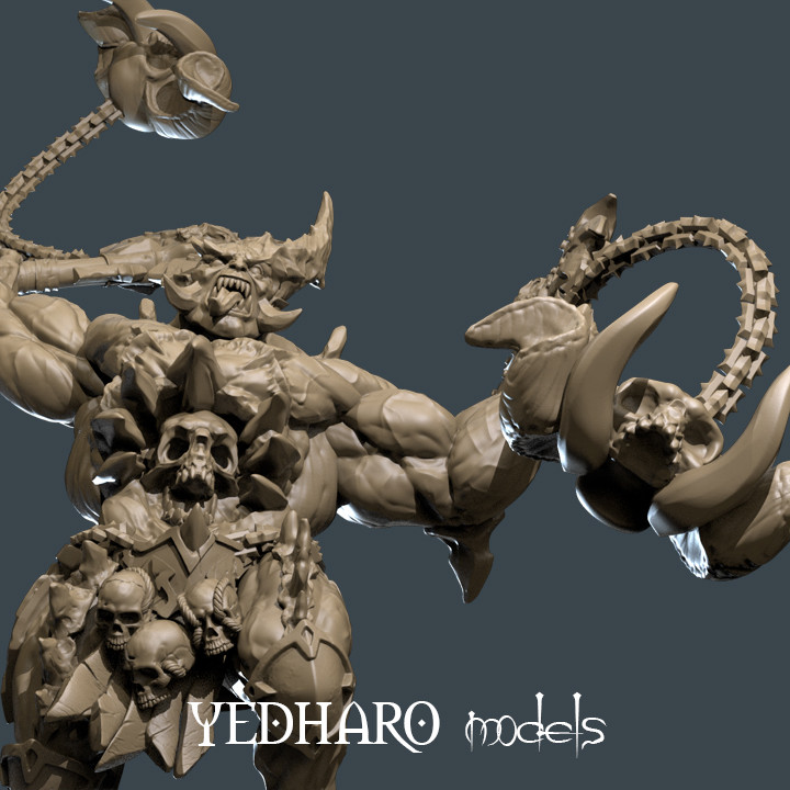 3D Printable Knight of Hell by Yedharo Models SL