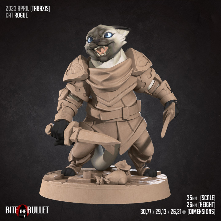 3D Printable Cat Rogue by Bite the Bullet