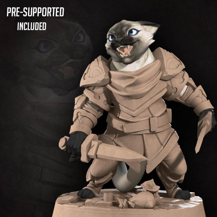 3D Printable Cat Rogue by Bite the Bullet