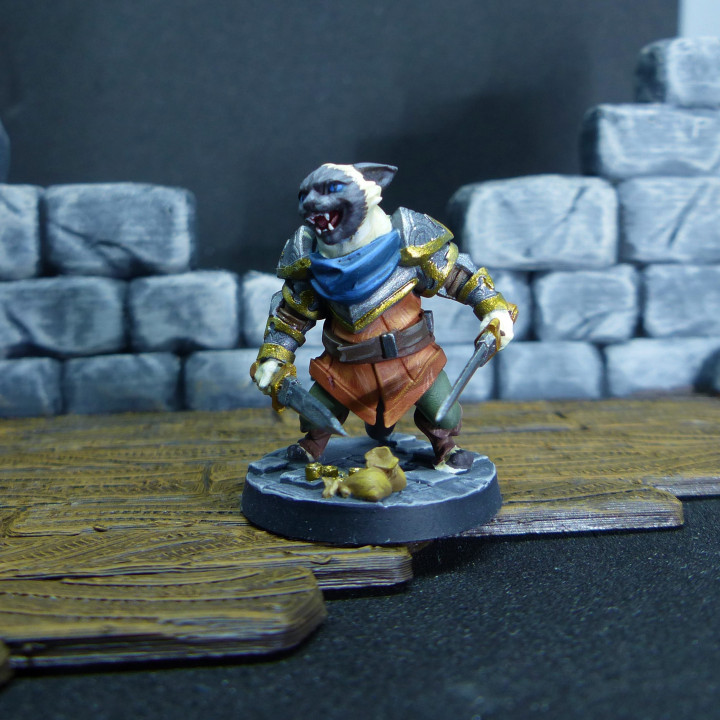 3D Print of Cat Rogue by lantredecharly