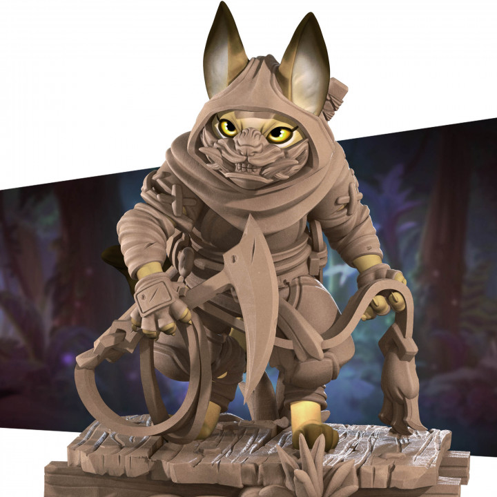 3D Printable Cats Pack by Bite the Bullet