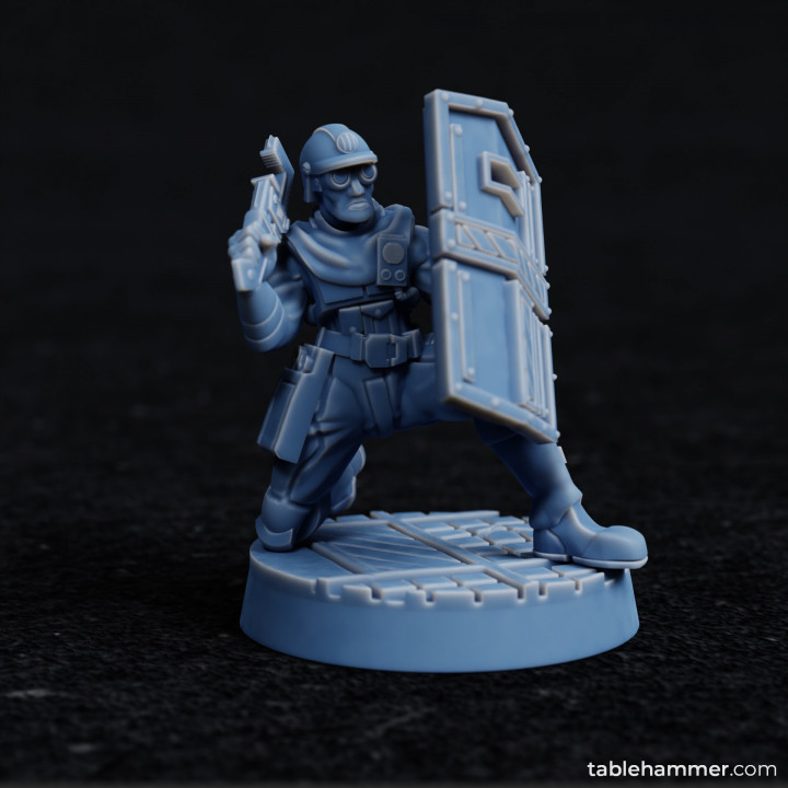 3D Printable Combineers Melee - human engineers melee (Accell Union) by ...