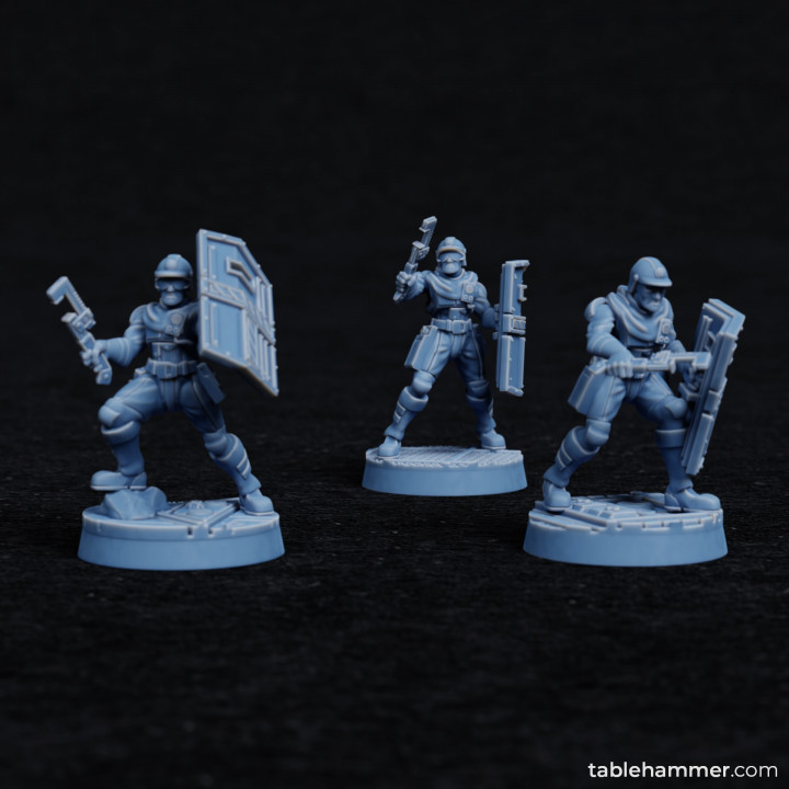 3D Printable Combineers Melee - human engineers melee (Accell Union) by ...