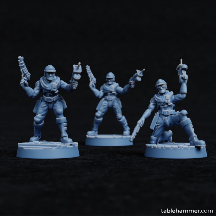 3D Printable Combineers Ranged - human engineers ranged (Accell Union ...