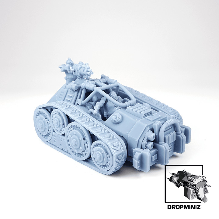 3D Printable Sci-Fi Dwarf Buggy by DropMiniz
