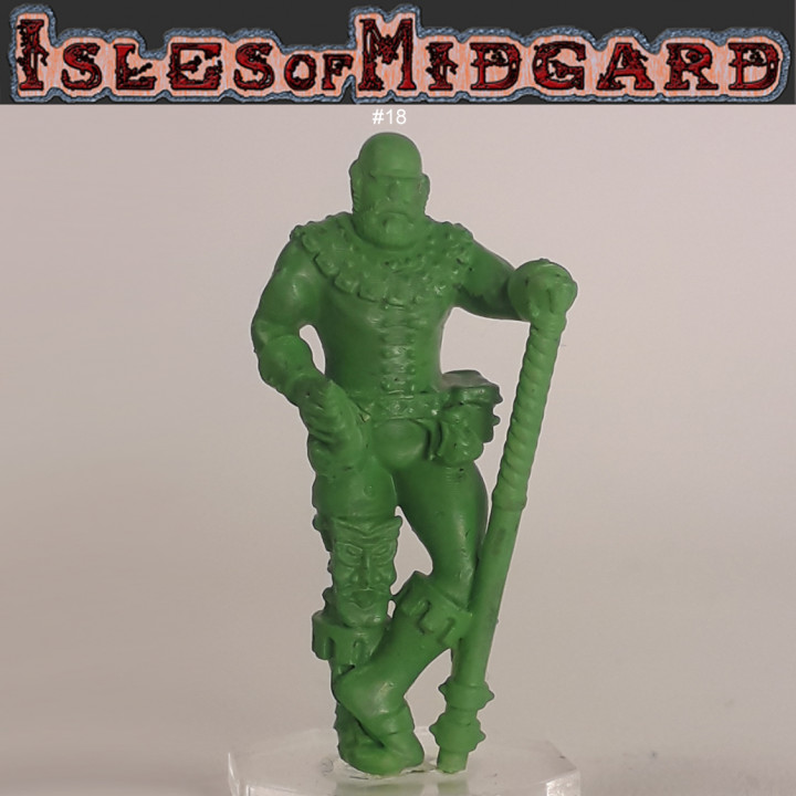 3D Printable IoM Heroes - Pakara by Oak Entertainment