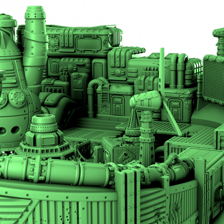 3D Printable Chained Infected Mutant by LOOTgames