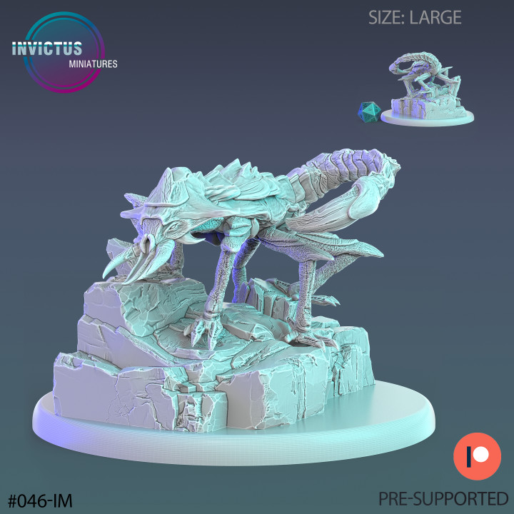 3D Printable Wastelands Scorpion Set / Space Arachnid / Alien Beast ...