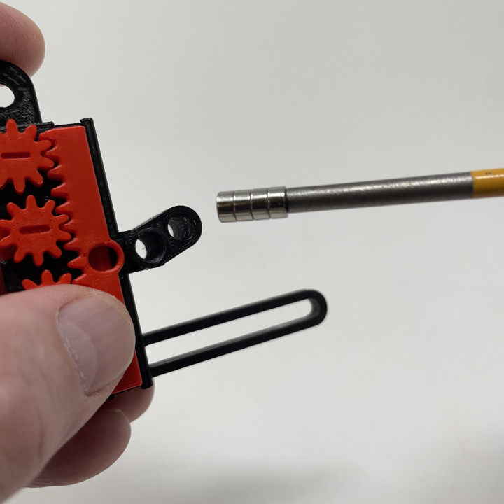 3D Printable Marblevator, Paddle Lift. by Greg Zumwalt