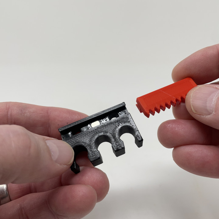 3D Printable Marblevator, Paddle Lift. by Greg Zumwalt