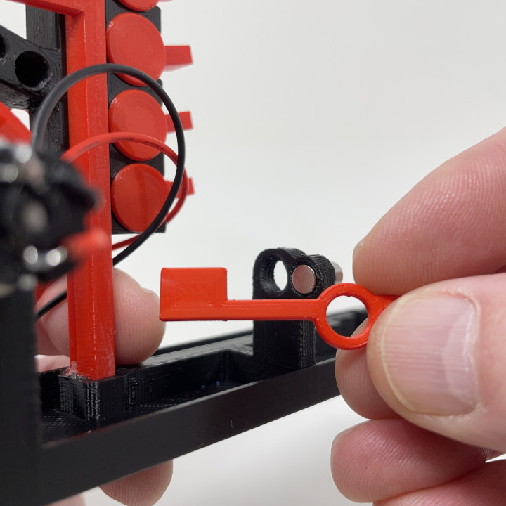 3D Printable Marblevator, Paddle Lift. by Greg Zumwalt