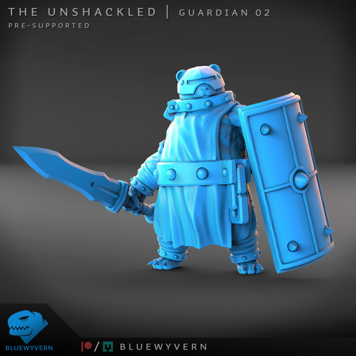 3D Printable The Unshackled - Complete Set A by BlueWyvern