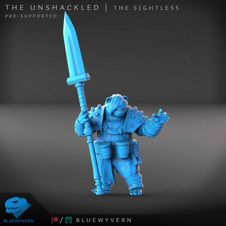3D Printable The Unshackled - Complete Set A by BlueWyvern