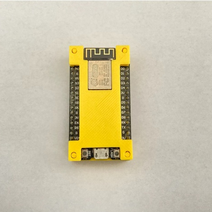 3D Printable ESP8266 nodeMCU Case by Rylan Joe 3D Printable ESP8266 nodeMCU Case by Rylan Joe