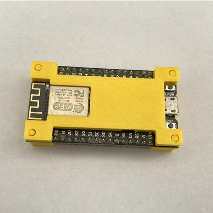 3d Printable Esp8266 Nodemcu Case By Rylan Joe