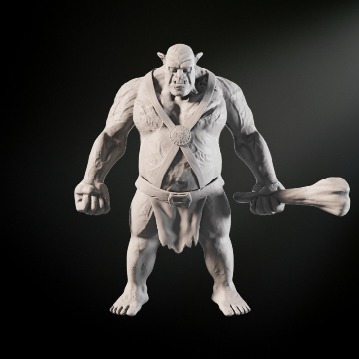 3D Printable Ogre by WargamesCo
