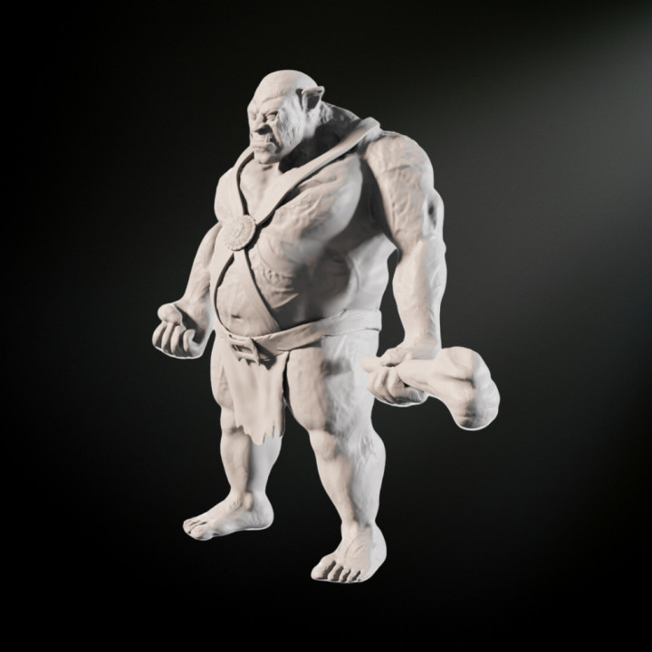 3D Printable Ogre by WargamesCo