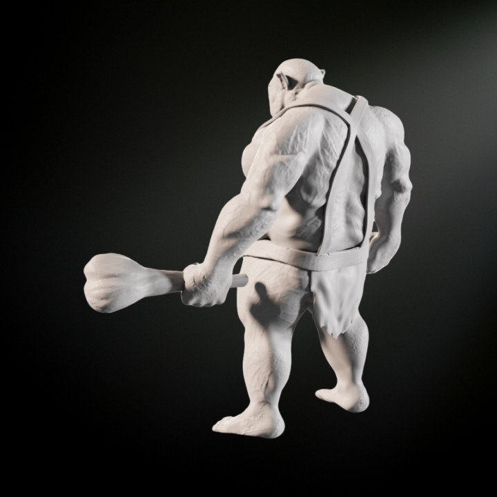 3D Printable Ogre by WargamesCo