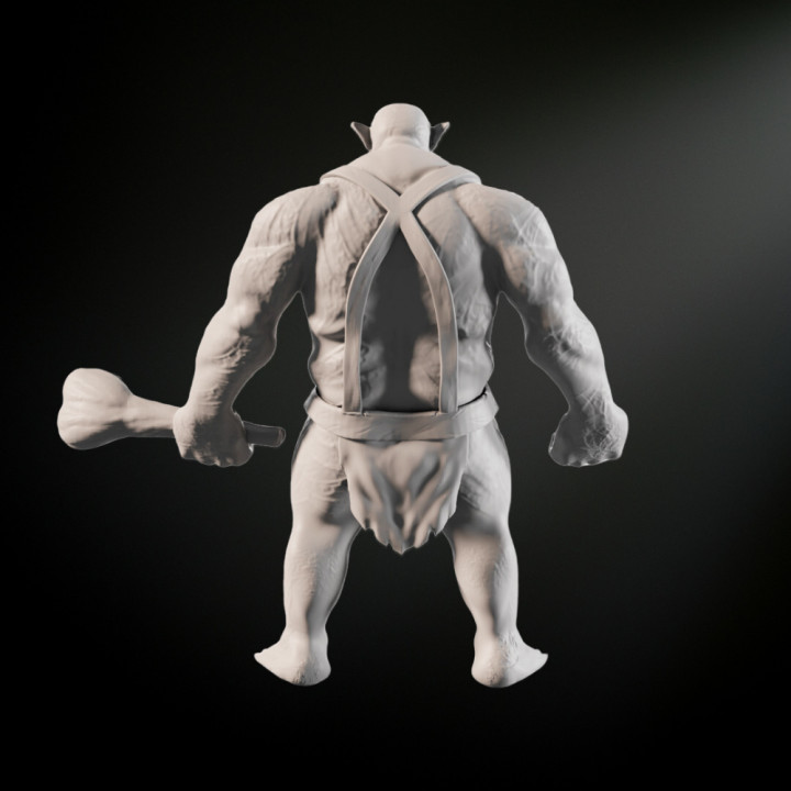 3D Printable Ogre by WargamesCo