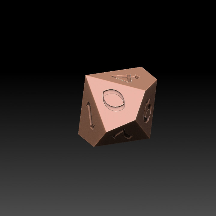 3D Printable Odd Dice Pack by Sharedog Miniatures