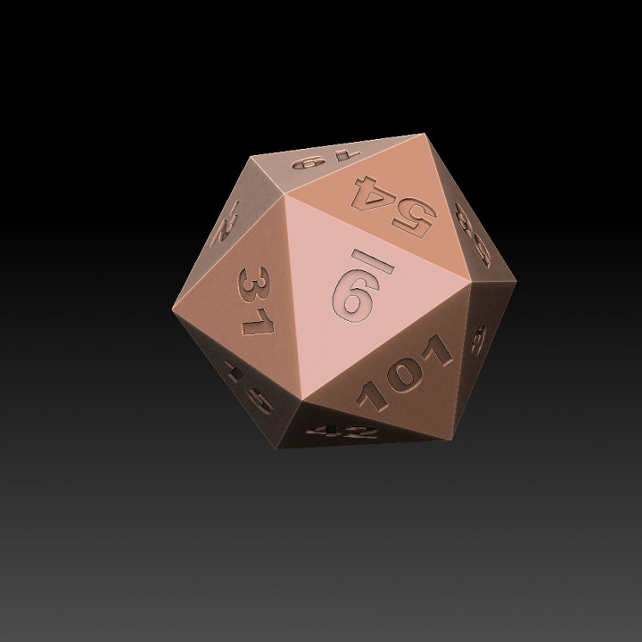 3D Printable Odd Dice Pack by Sharedog Miniatures