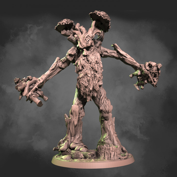 3D Printable Ent, Protector of the Woodlands by Sculptorium of Madness
