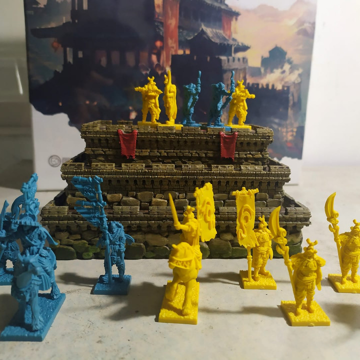 3D Printable Great Wall asset by Dandelion in Middle Earth