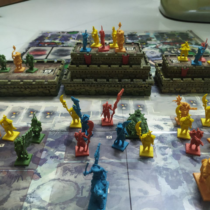 3D Printable Great Wall asset by Dandelion in Middle Earth