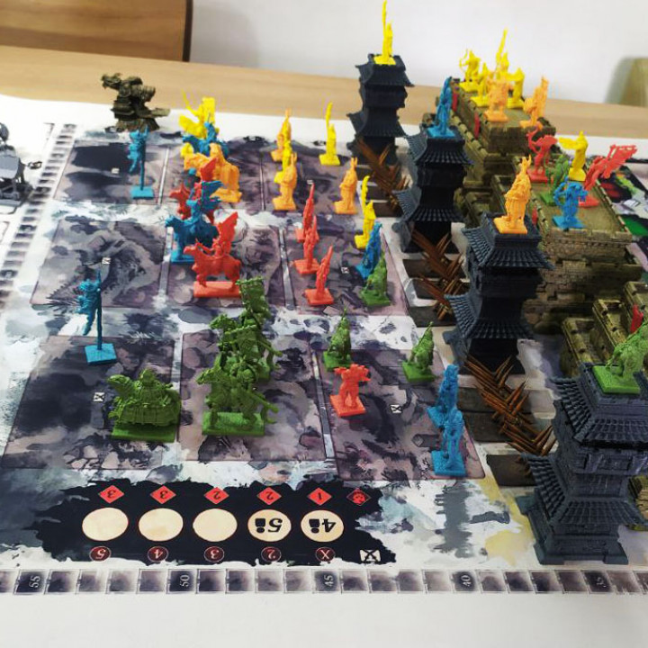 3D Printable Great Wall asset by Dandelion in Middle Earth