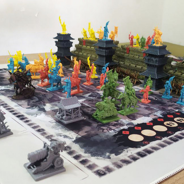 3D Printable Great Wall asset by Dandelion in Middle Earth