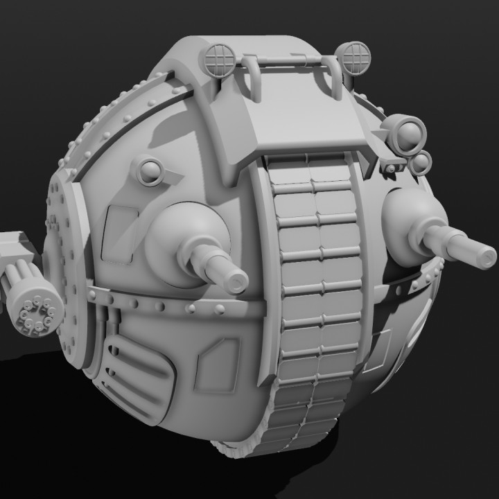 3D Printable Ubiquitous Baller Tank by Tyson Catmull