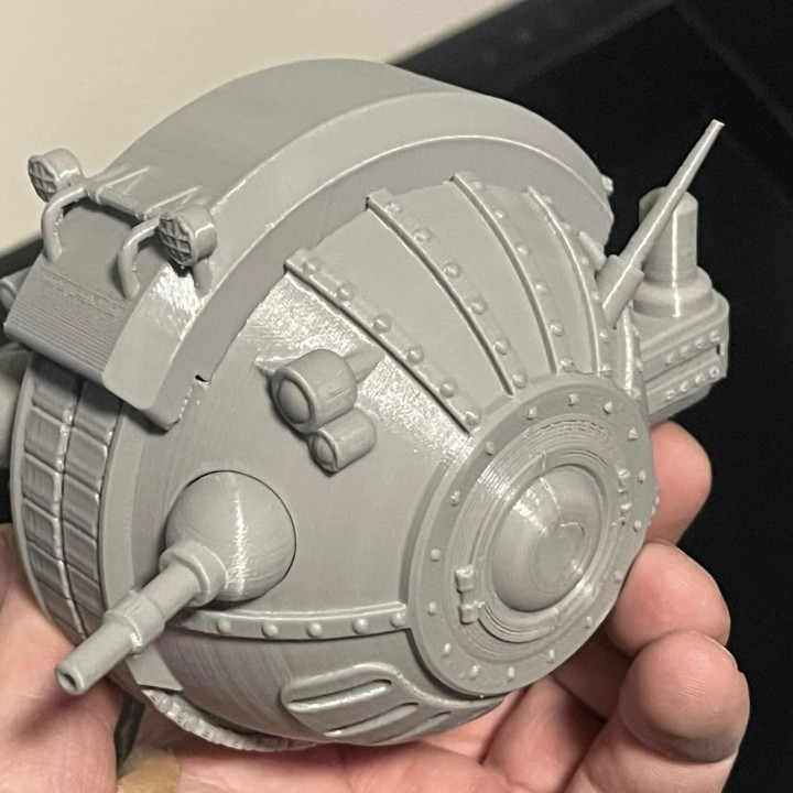 3D Printable Ubiquitous Baller Tank by Tyson Catmull
