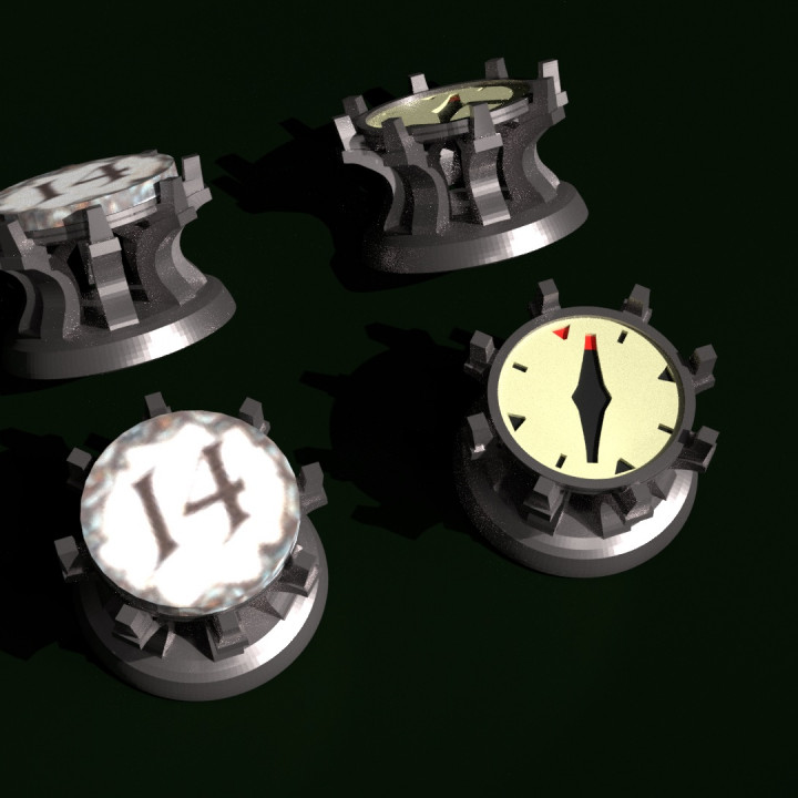 3D Printable Location Tokens and Free Company Marker Compatible with ...