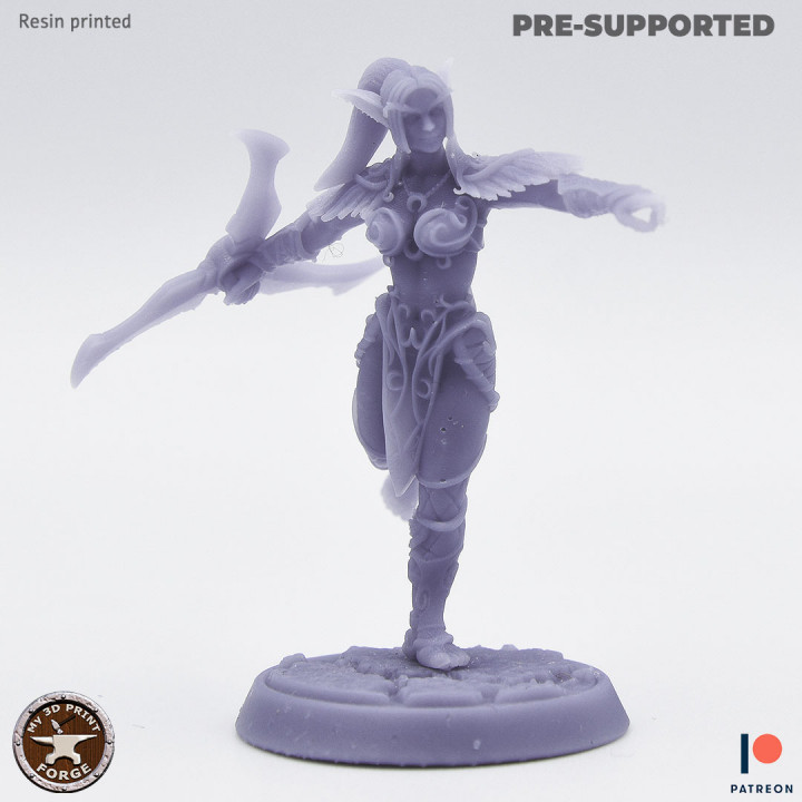 3D Printable Night Elves BUNDLE (31 Unique pre-supported STLs) by ...