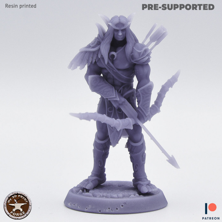 3D Printable Night Elves BUNDLE (31 Unique pre-supported STLs) by ...