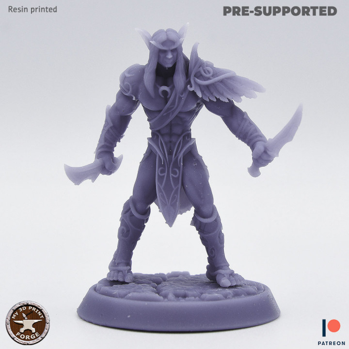 3D Printable Night Elves BUNDLE (31 Unique pre-supported STLs) by ...
