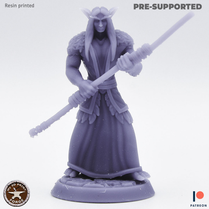 3D Printable Night Elves BUNDLE (31 Unique pre-supported STLs) by ...