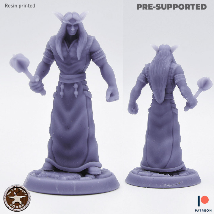 3D Printable Night Elves BUNDLE (31 Unique pre-supported STLs) by ...