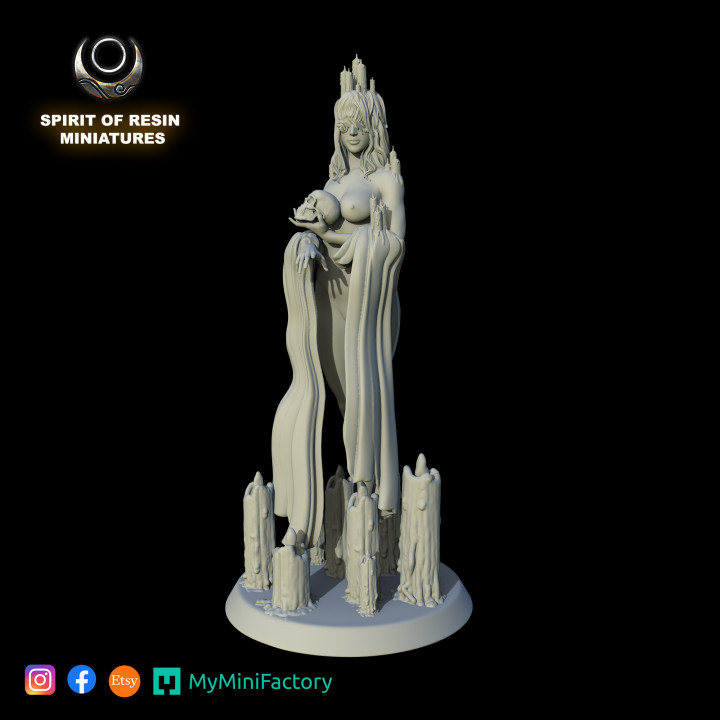 3D Printable Light Queen by SOR3D