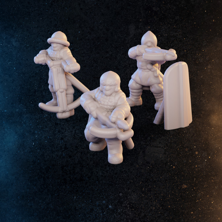 3D Printable 6mm - Complete Set - Late Medieval by Productions Diratia