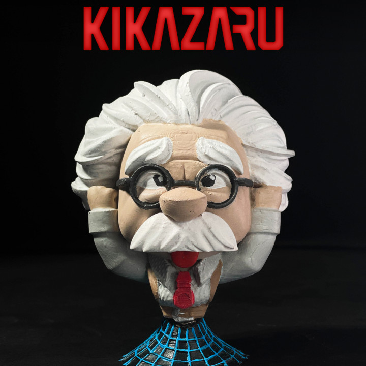 3D Printable Wisdom Einstatues (Kikazaru) by Stlflix