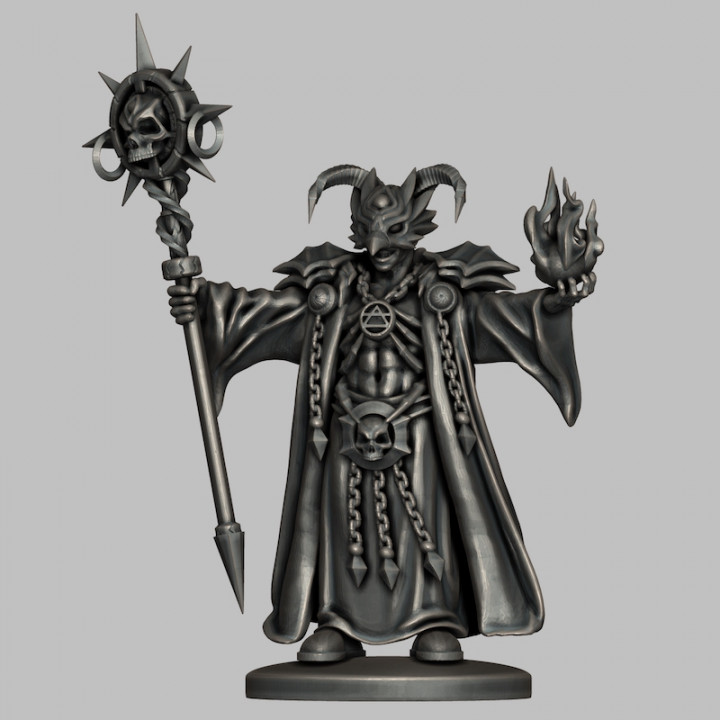 3d Printable Classic Fantasy Cultists By Wargames Atlantic