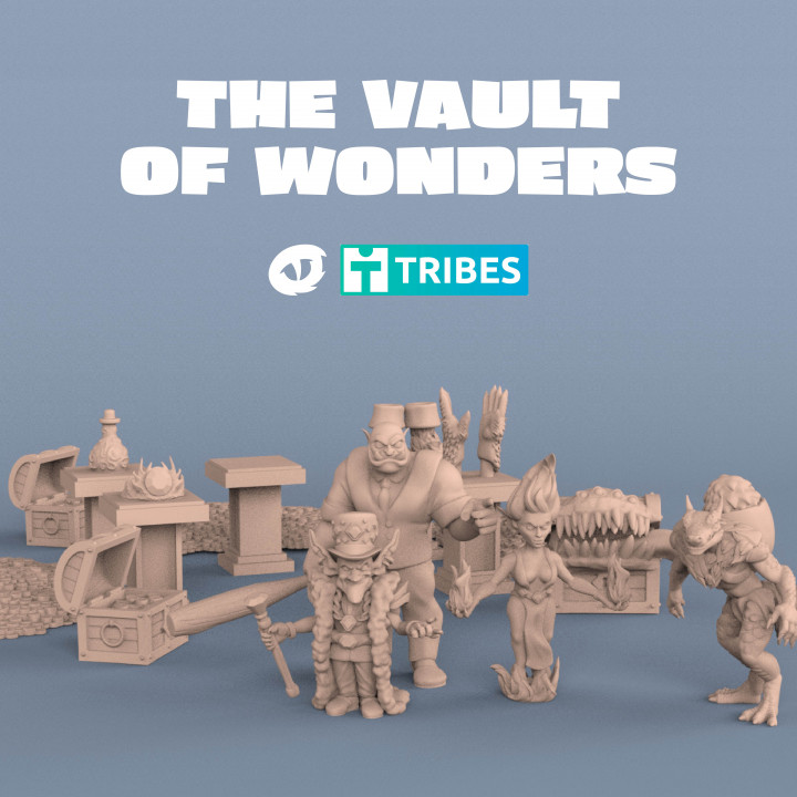 3D Printable The Vault of Wonders by Insight Miniatures
