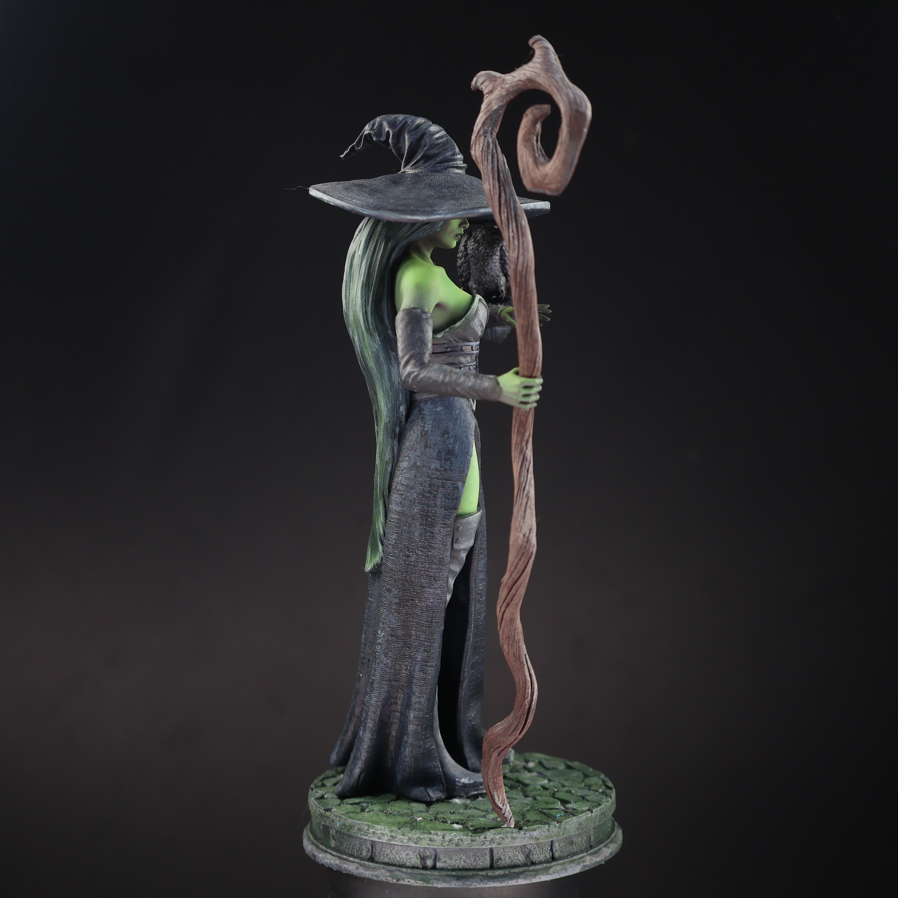 3D Printable Azora the Witch (2 sizes included) by Stormborn Collectibles
