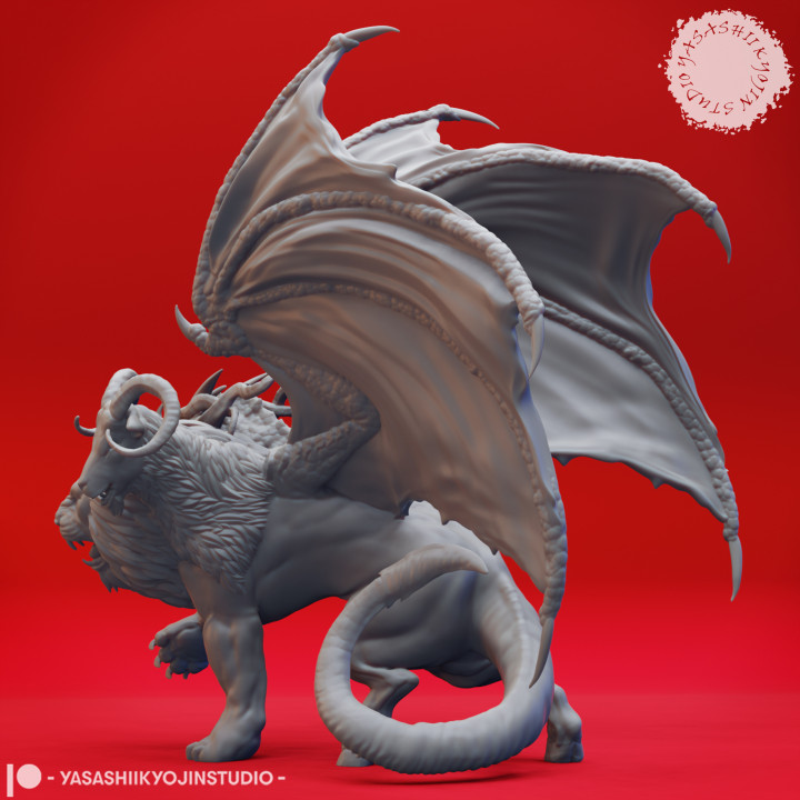 Descargar Chimera - Tabletop Miniature (Pre-Supported) de Yasashii ...