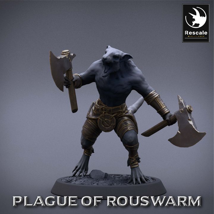 3D Printable Pack Barbarian infantry by Rescale Miniatures