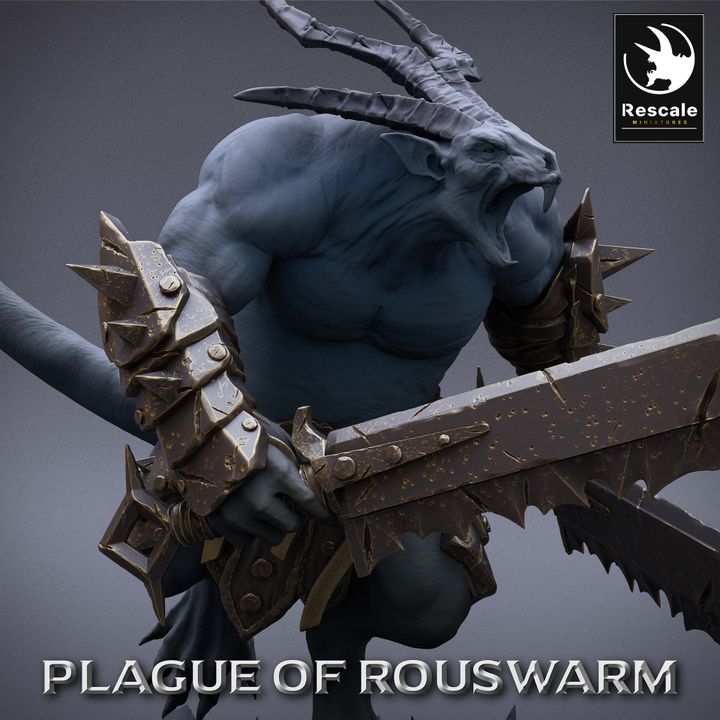 3D Printable Heavy Rat Run by Rescale Miniatures