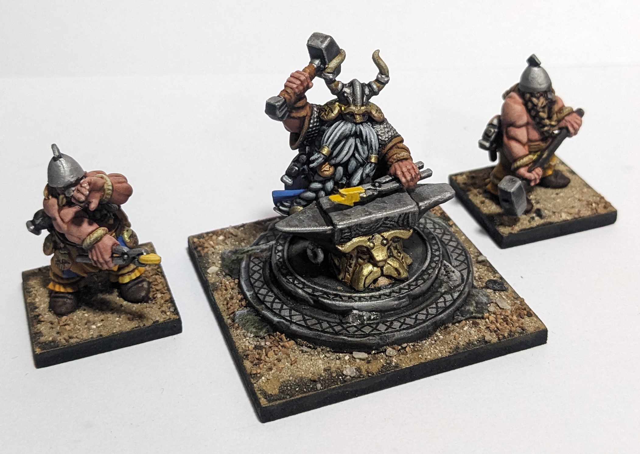 3D Printable Ancient Dwarf Forge and Great Dwarf Runemaster - Highlands ...