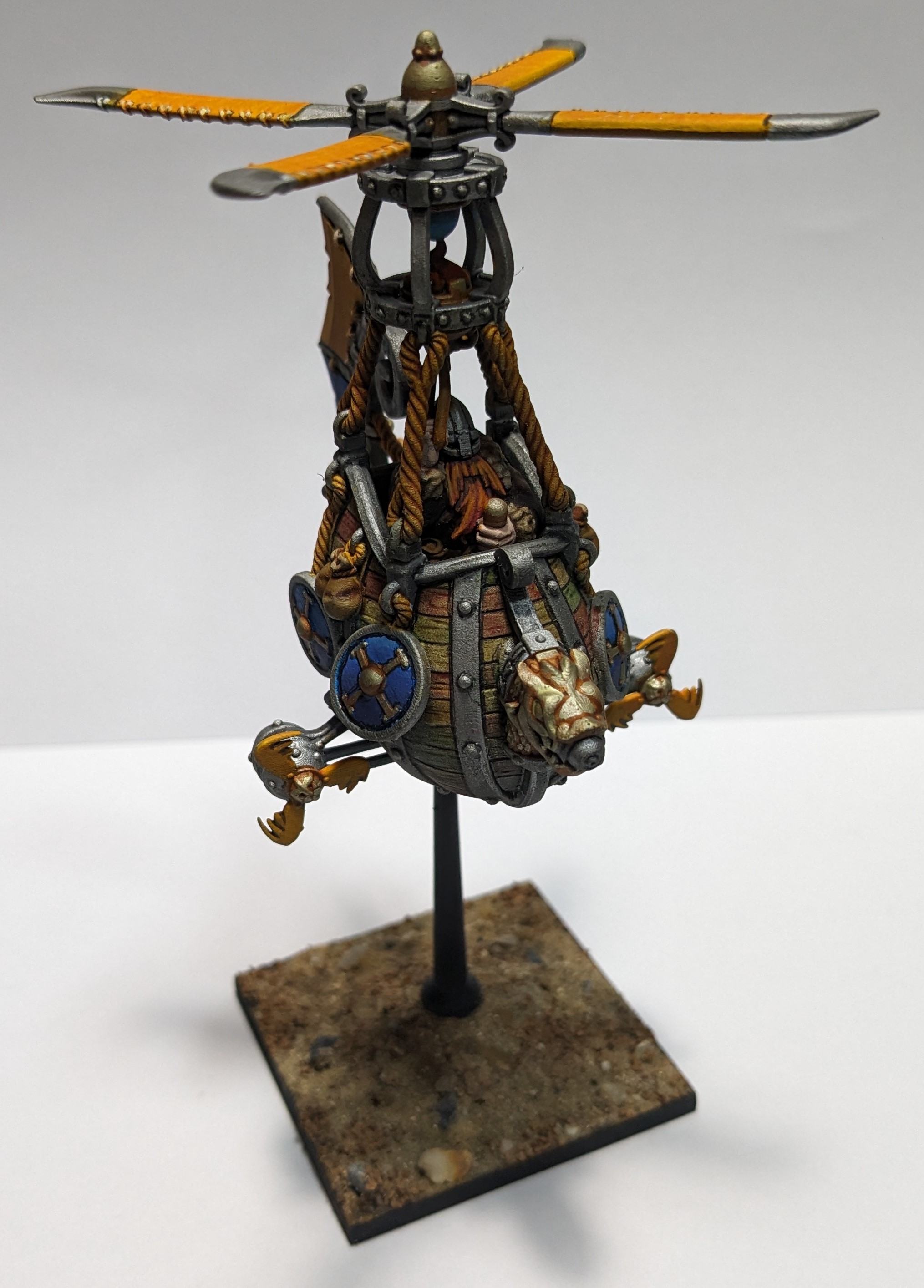 3D Printable Dwarf Flying Machine - Highlands Miniatures by Highlands ...